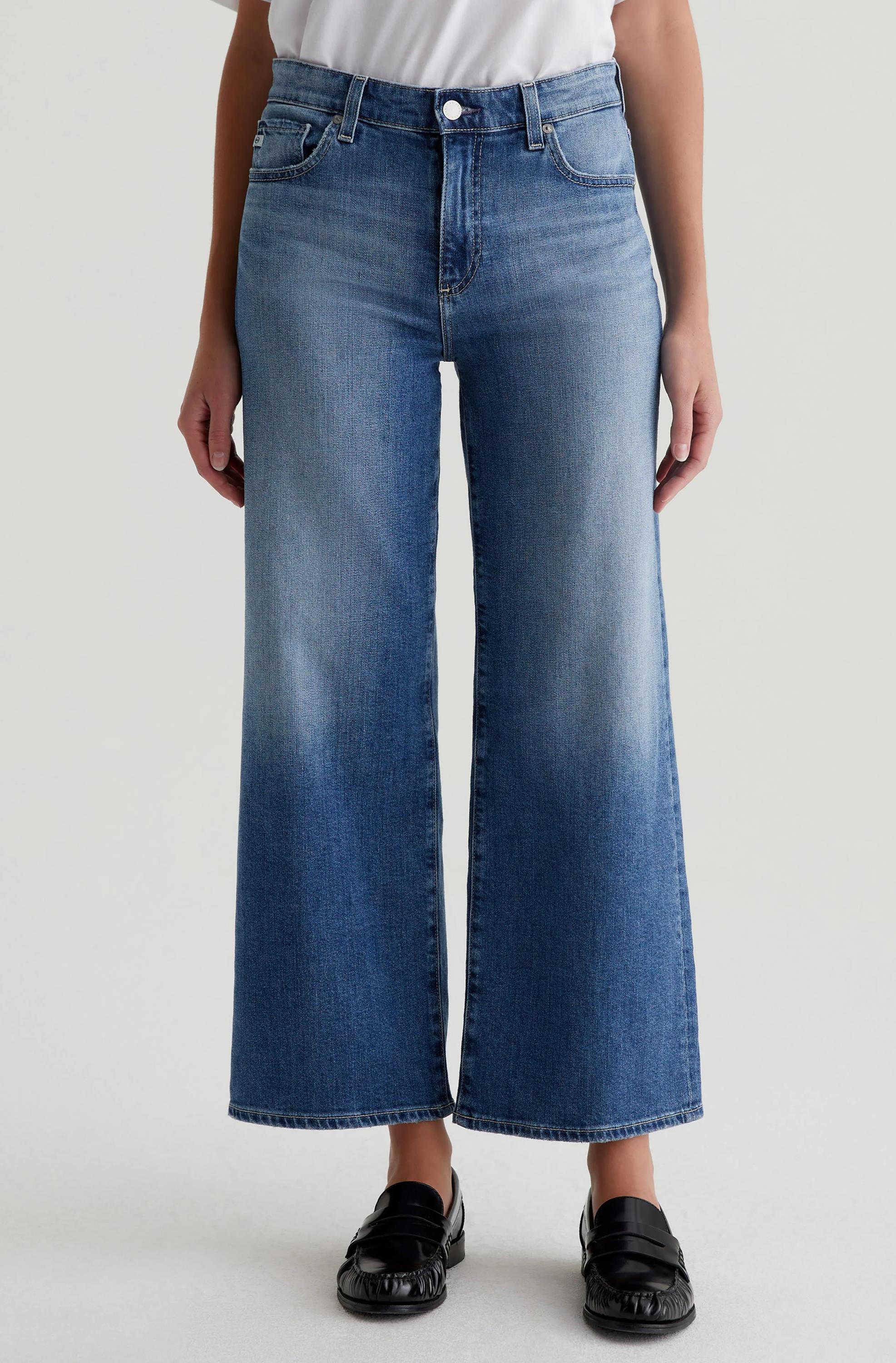 Saige Wide Leg Crop – South Moon Under
