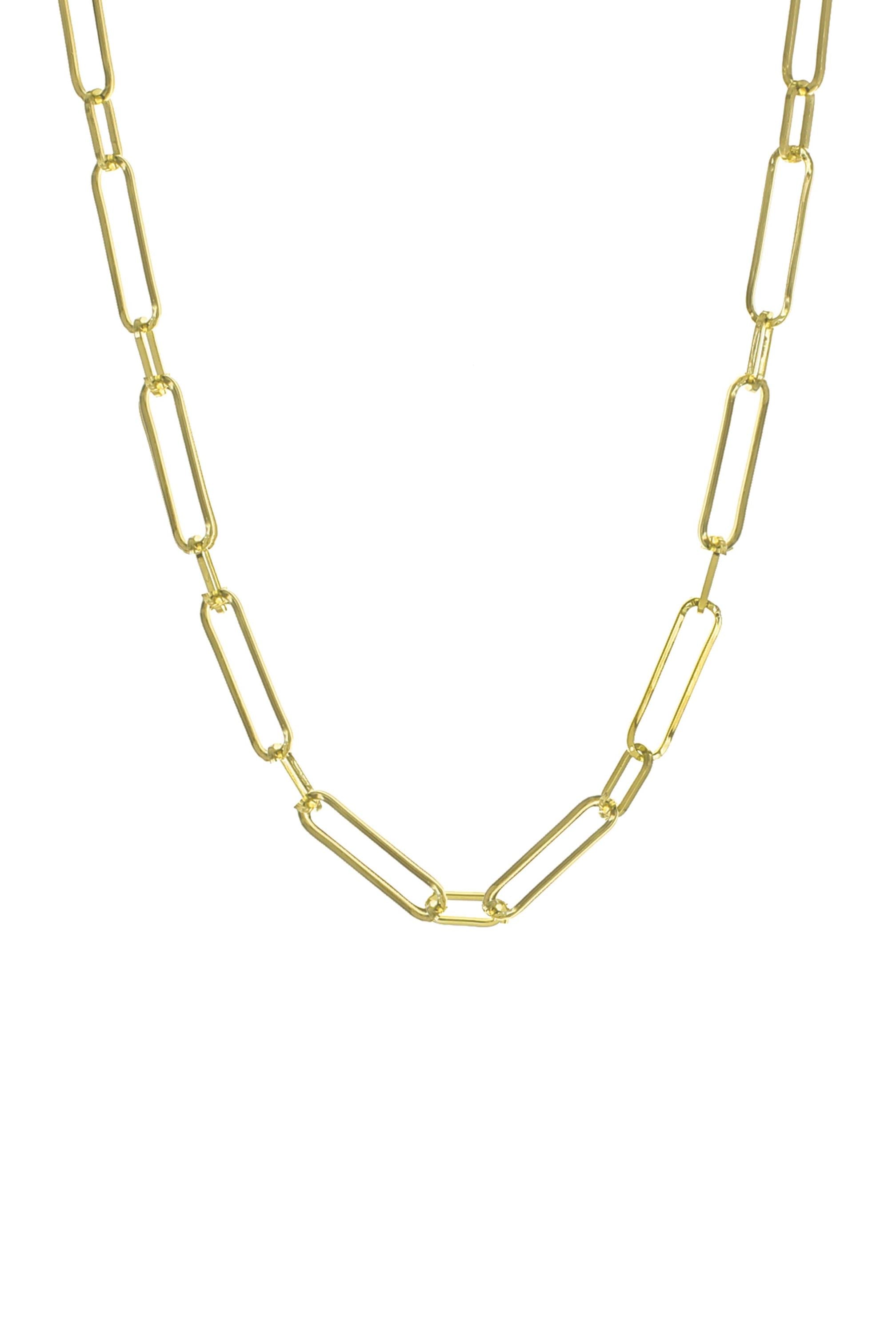 Gold Linear Link Necklace Gold – South Moon Under